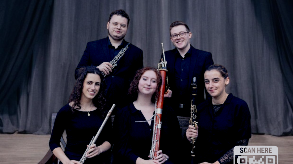 Glover – Wind Quintet Poster crop | The Blake Theatre
